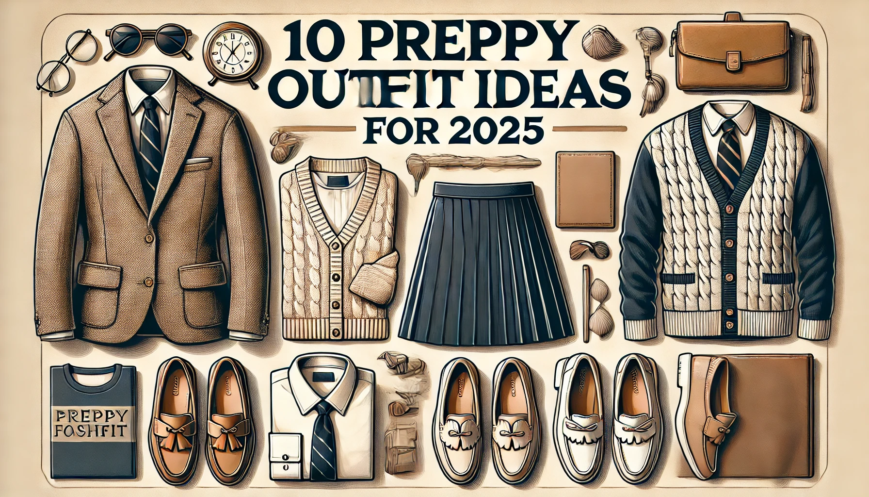 10 Preppy Outfit Ideas for 2025 - Scents Universe
